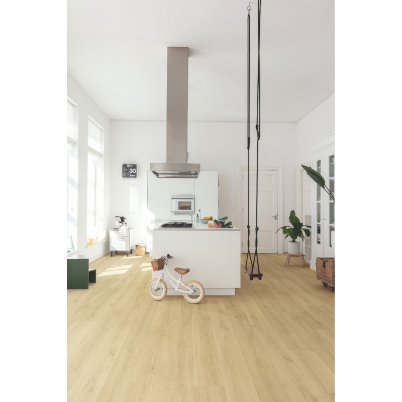 Panele winylowe z podkładem Quick-Step Bloom Botaniczny beż AVMPU40236